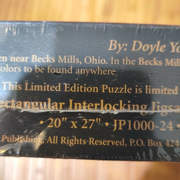 Doyle Yoder | Toys | Amish Country Becks Mills Hills Ohio 00 Pc Jigsaw ...